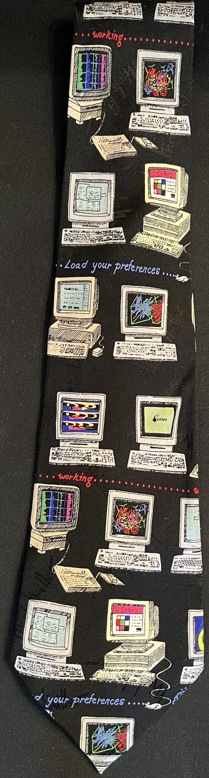 Computers Tie, Nicole Miller - Sparky's Treasure